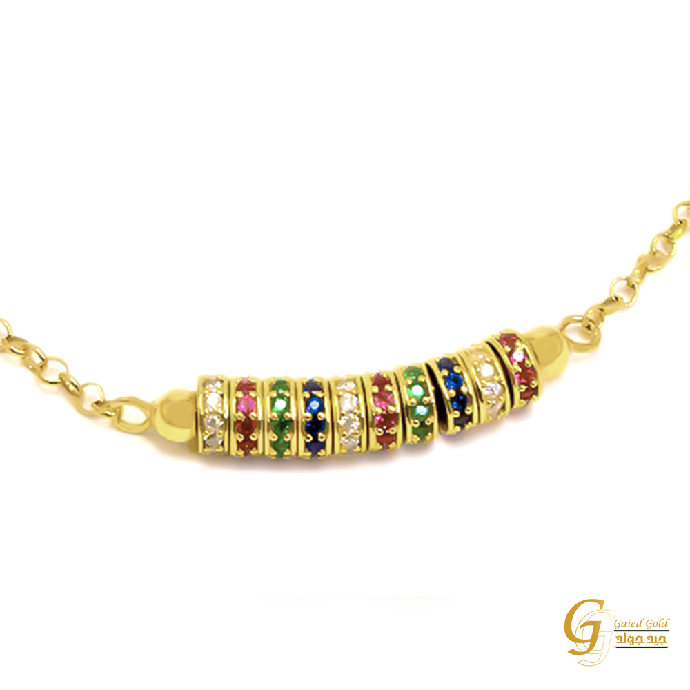 isagha | انسيال ذهب عيار 18 من جيد جولد Gaied Gold