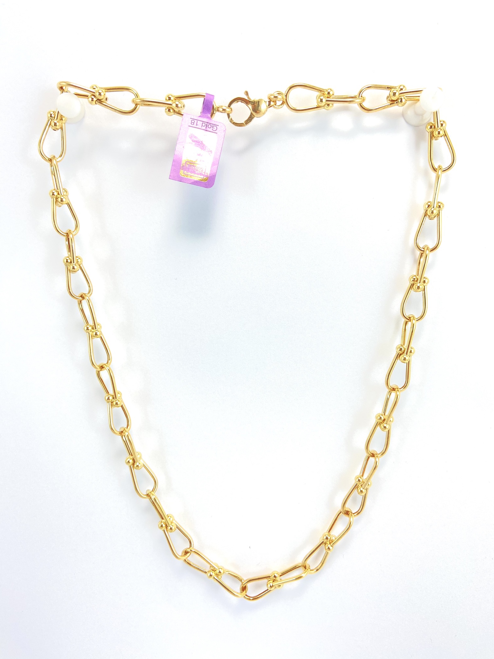 isagha | كوليه ذهب عيار 18 من جيد جولد Gaied Gold