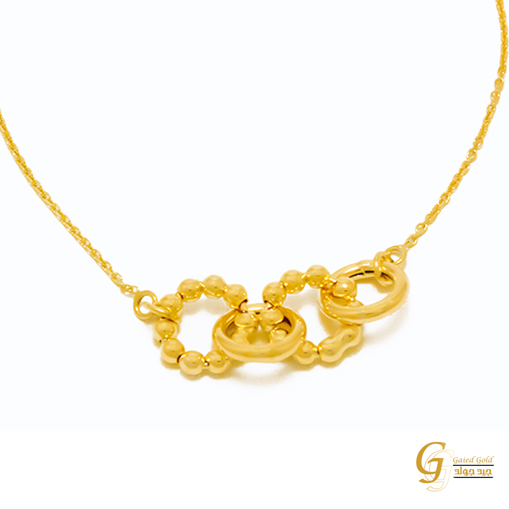 isagha | انسيال ذهب عيار 18 من جيد جولد Gaied Gold