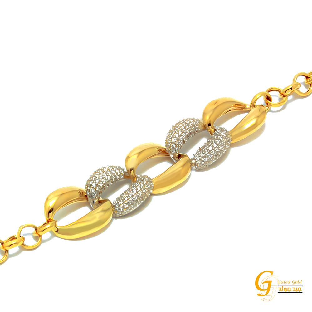 isagha | انسيال ذهب عيار 18 من جيد جولد Gaied Gold